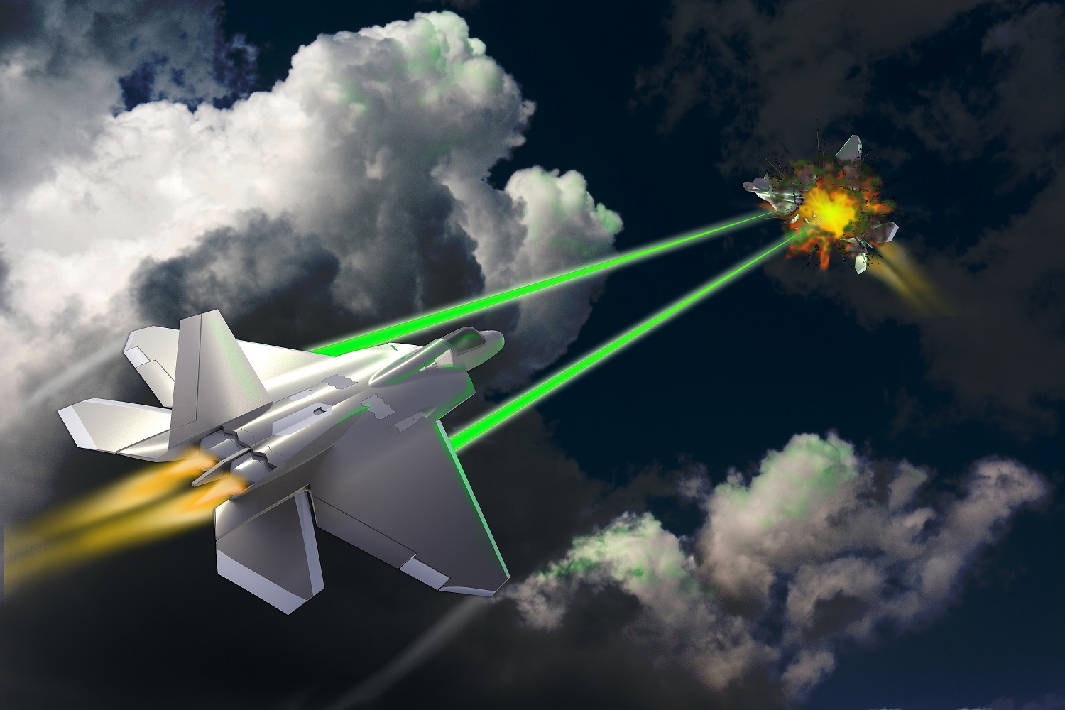 Fighter Jets With Tactical Laser Shields Are One Step Closer To Reality Fighter Jets With Tactical Laser Shields Are One Step Closer To Reality