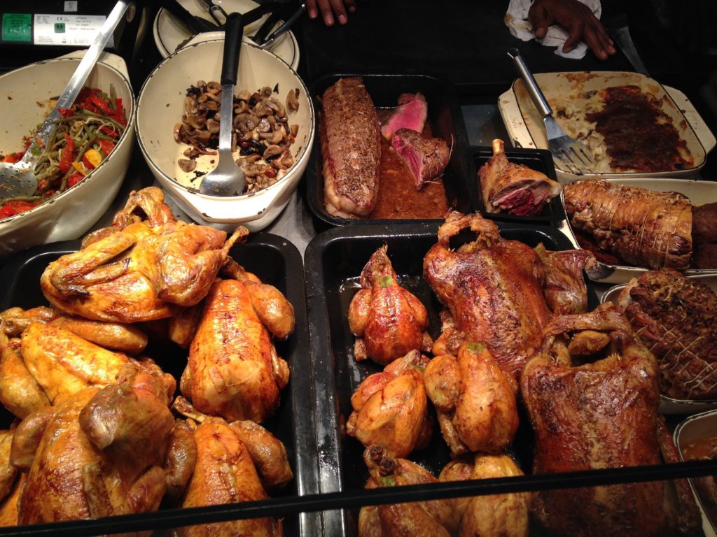Best Park Lunch in Paris, Le Bon Marché Food Court