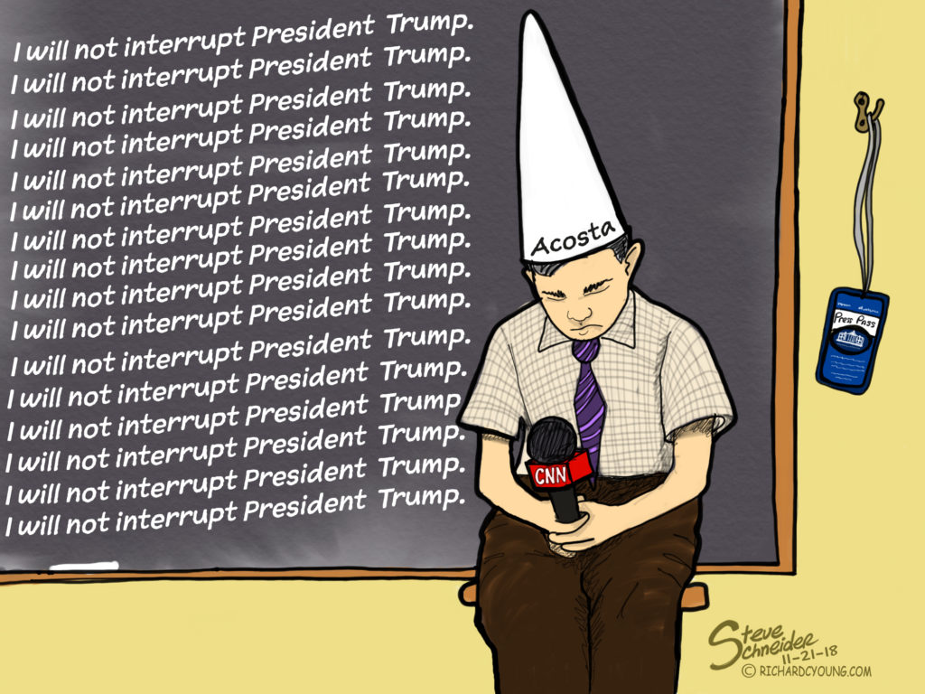 Time-Out for CNN’s Jim Acosta